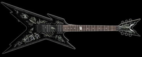 Dean Guitars Dimebag Darrell Razorback - Bio Mech - Floyd Rose ...