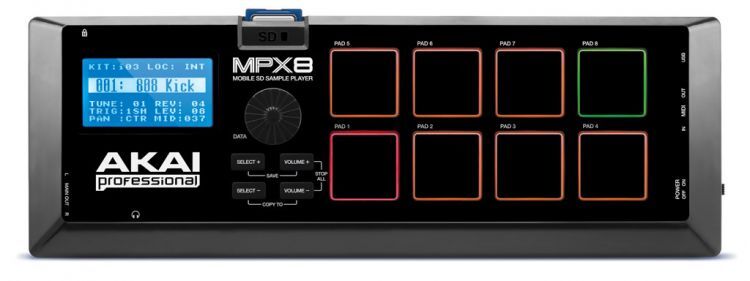 AKAI MPX8 Sample Pad Kontrol Cihazı Fiyat ve Modelleri | MüzikSepetim ...