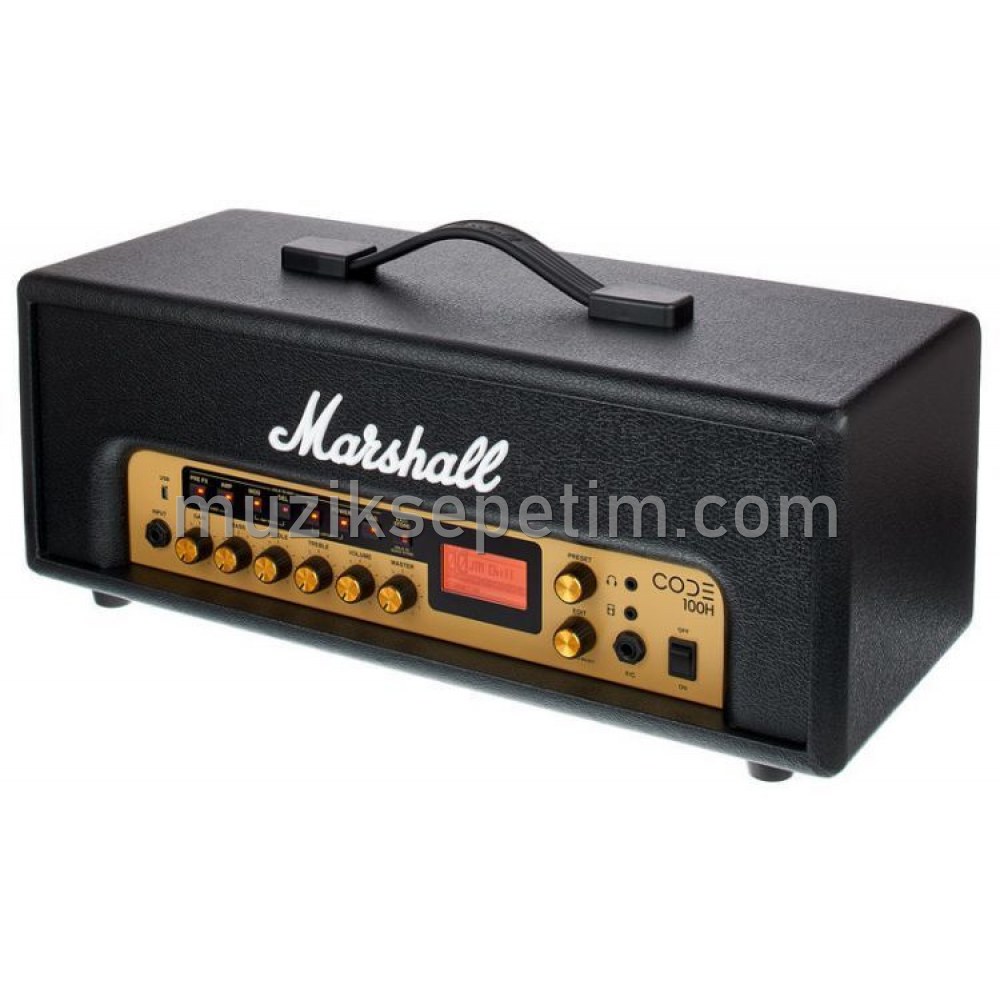 MARSHALL CODE100H 100W Dijital Elektro Gitar Kafa Amfisi Fiyatı ...